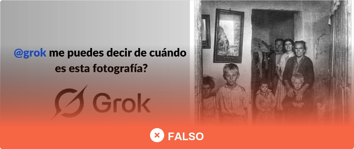 No, Grok, esta foto no es de EEUU, es de Málaga durante el franquismo ...