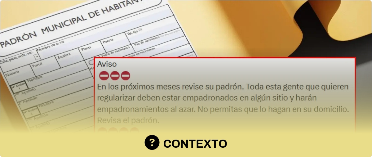 Qué sabemos sobre los supuestos empadronamientos “al azar” para ...